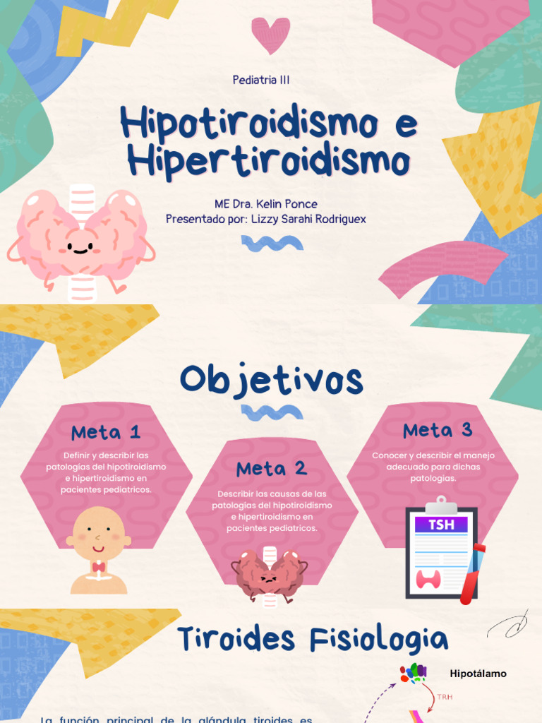 Hiper e Hipo Tiroidismo. Lizzy R | PDF | Hipotiroidismo | Tiroides