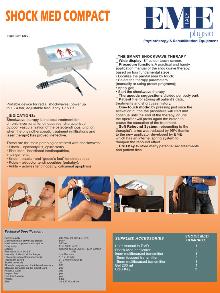 Shock Med Compact | PDF | Physical Therapy