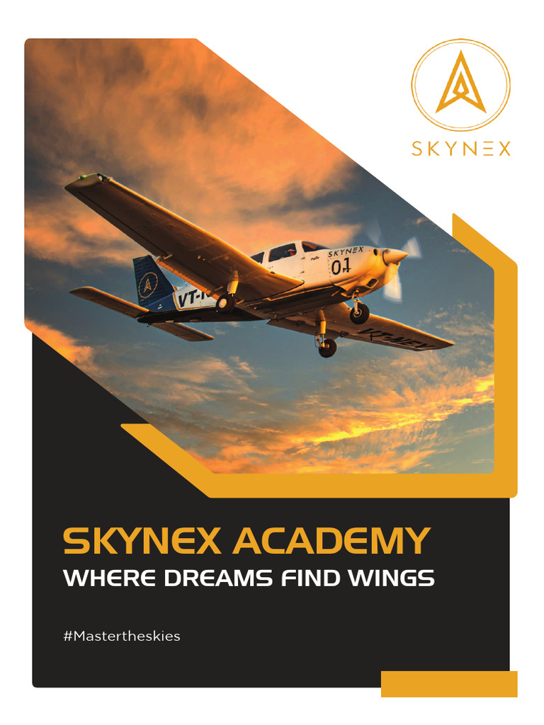 Skynex Academy: Premier Flight Training in India | PDF | Aircraft ...