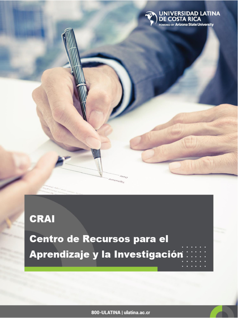 CRAI - Recursos y Servicios | PDF