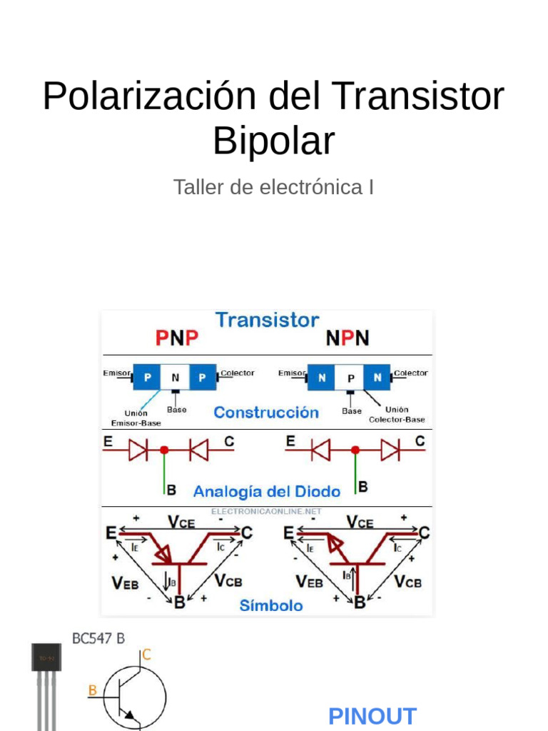 El Transistor Bipolar | PDF | Ciencia y matemáticas