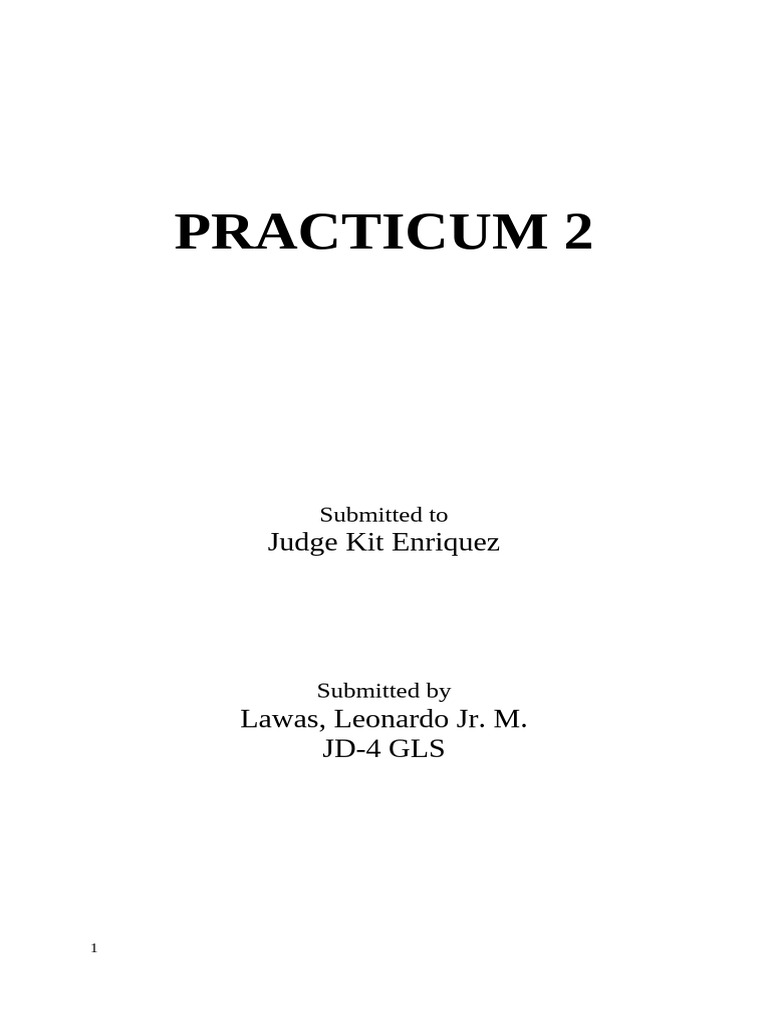Assignment 6 Pdf Judgment Law Hearsay