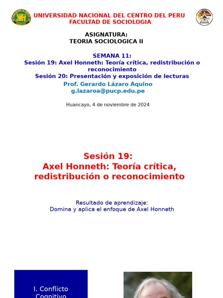 Semana 11 | PDF | La teoría crítica | Paradigma