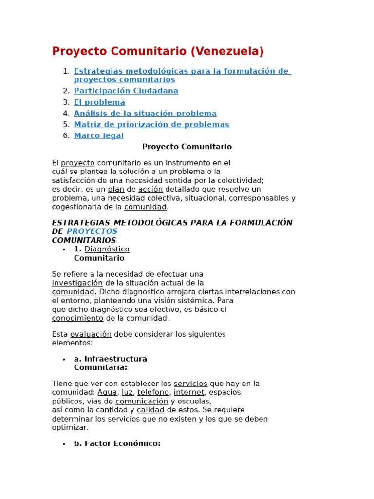 Proyecto Comunitario 2 | PDF | Presupuesto