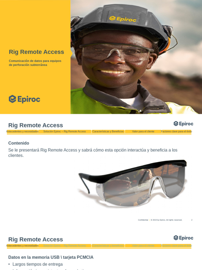 001 Rig Remote Access RRA IntroESP | PDF | Cliente (Computación ...