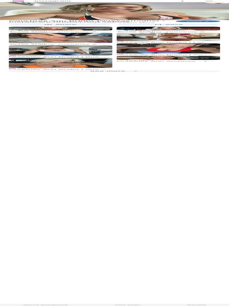 Courtney Ann Bright Instagram Profile | PDF | Social Science | Art