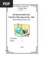 Hóa 10 - Chủ Đề 4 - Phản Ứng Oxi Hóa - Khử | PDF