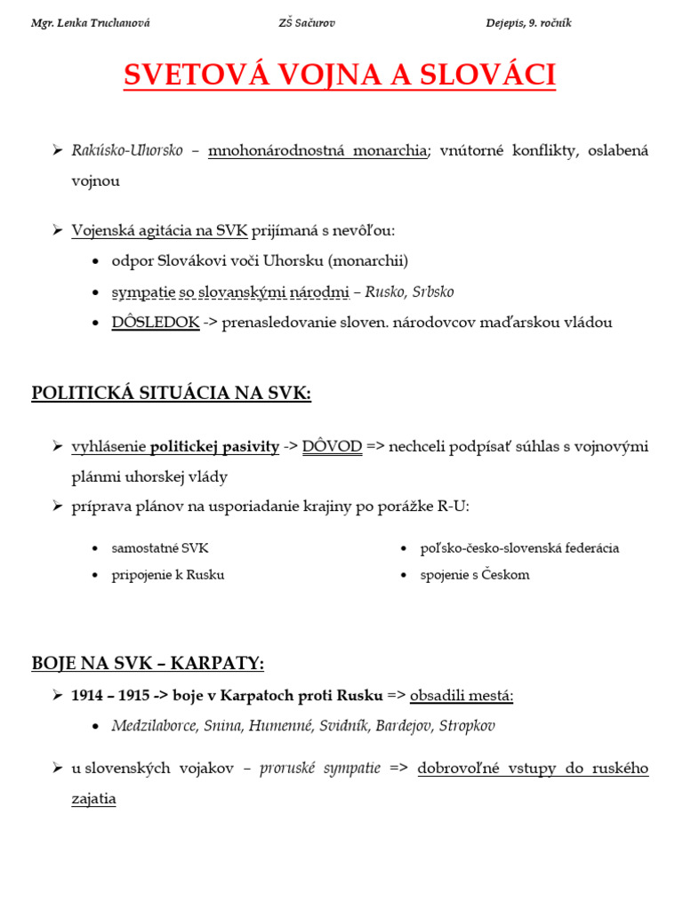 ML 3 Dej9 1ww A SVK | PDF