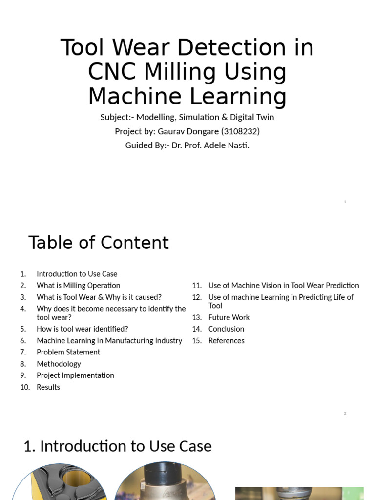 Tool Wear Detection | PDF | Wear | Machine Learning