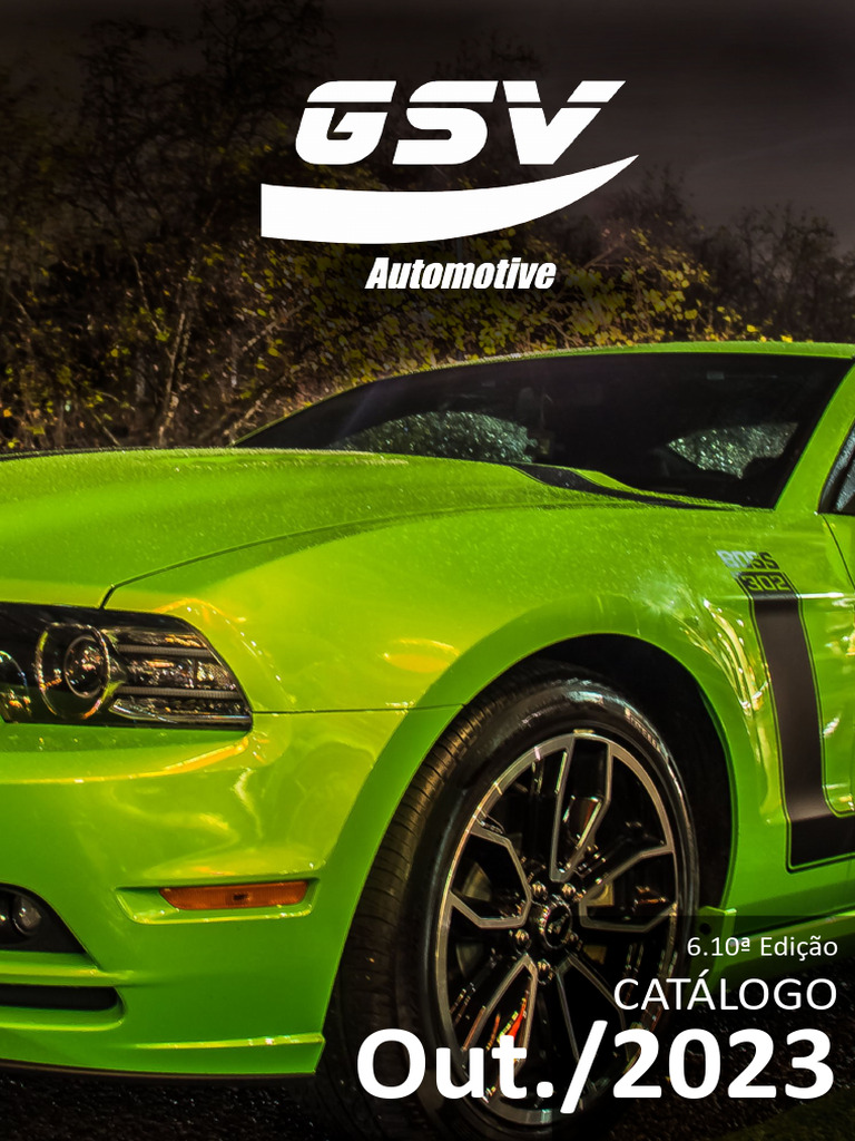 Catalogo GSV v-6 Out.021023 | PDF | Classificação dos automóveis ...