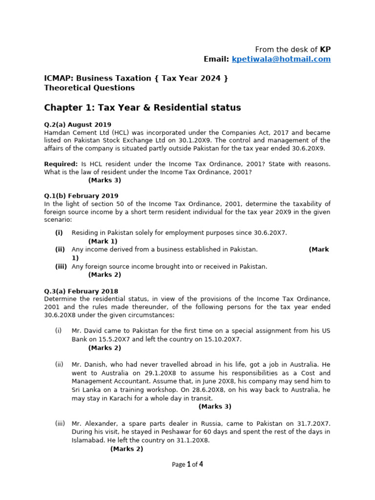 Icmap Chapter 1a | PDF | Taxes | Government