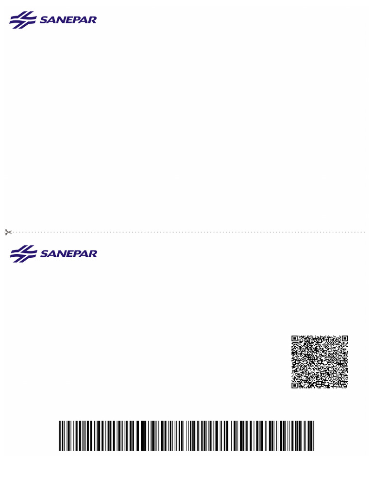 Sanepar Boleto Simplificado | PDF