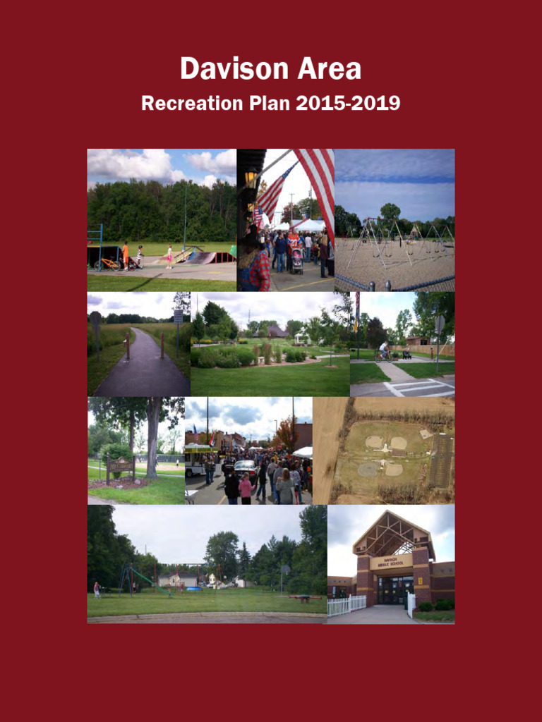Davison Area Recreation Plan 2015 2019 | PDF | Wetland | Parks
