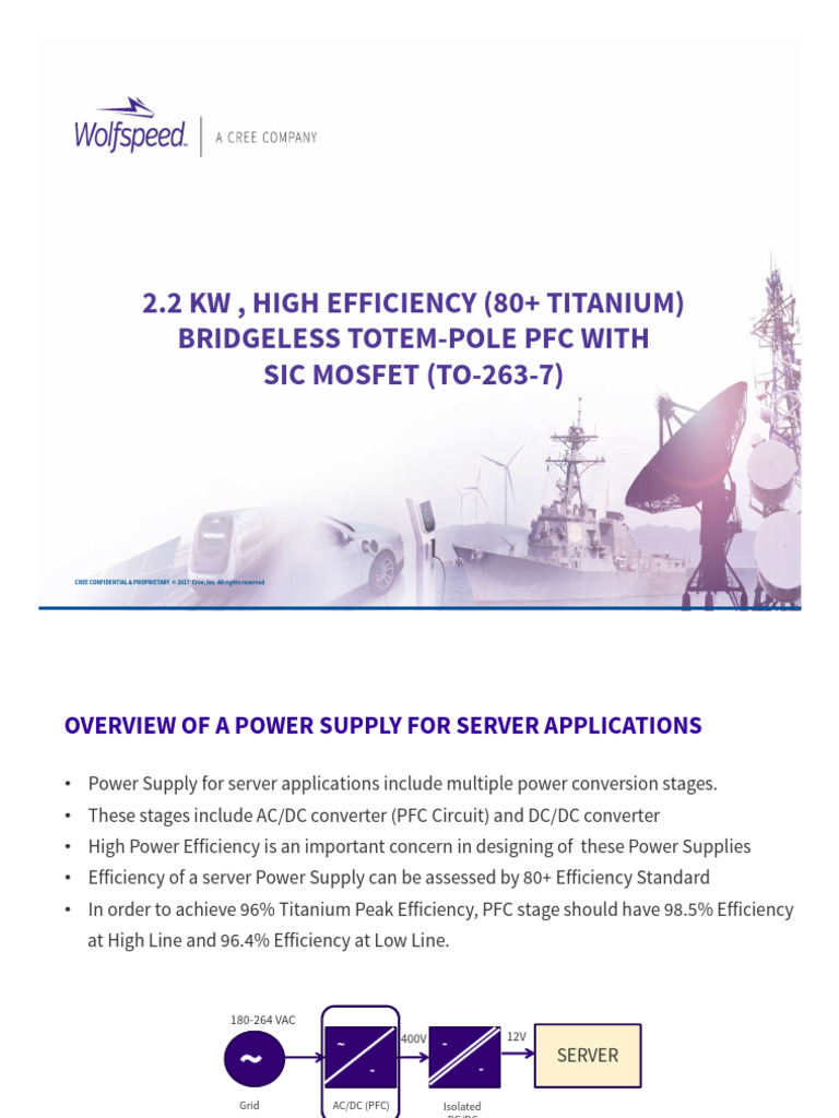 CRD 02AD09N Presentation | PDF | Power Supply | Mosfet