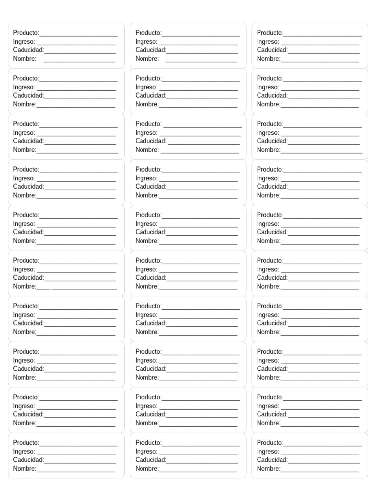 Etiquetas PEPS (1) | PDF