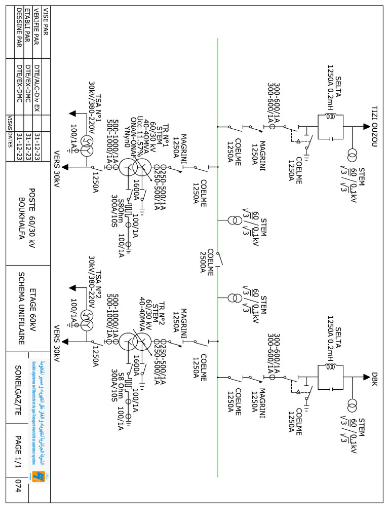 Boukhalfa 60-30 KV | PDF