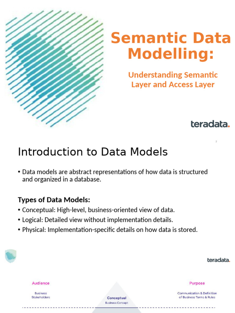 Semantic Modelling - Understanding Semantic Layer_V2 [Autosaved] | PDF ...