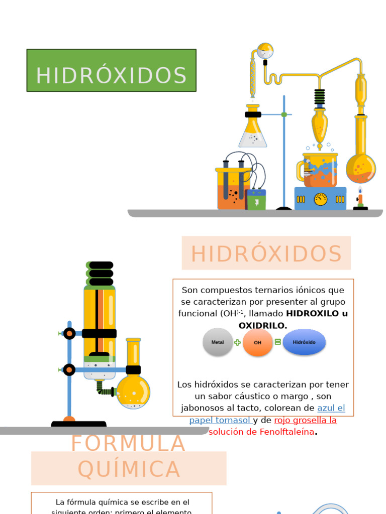 Hidroxidos - Quimica General | PDF | Hidróxido | Redox