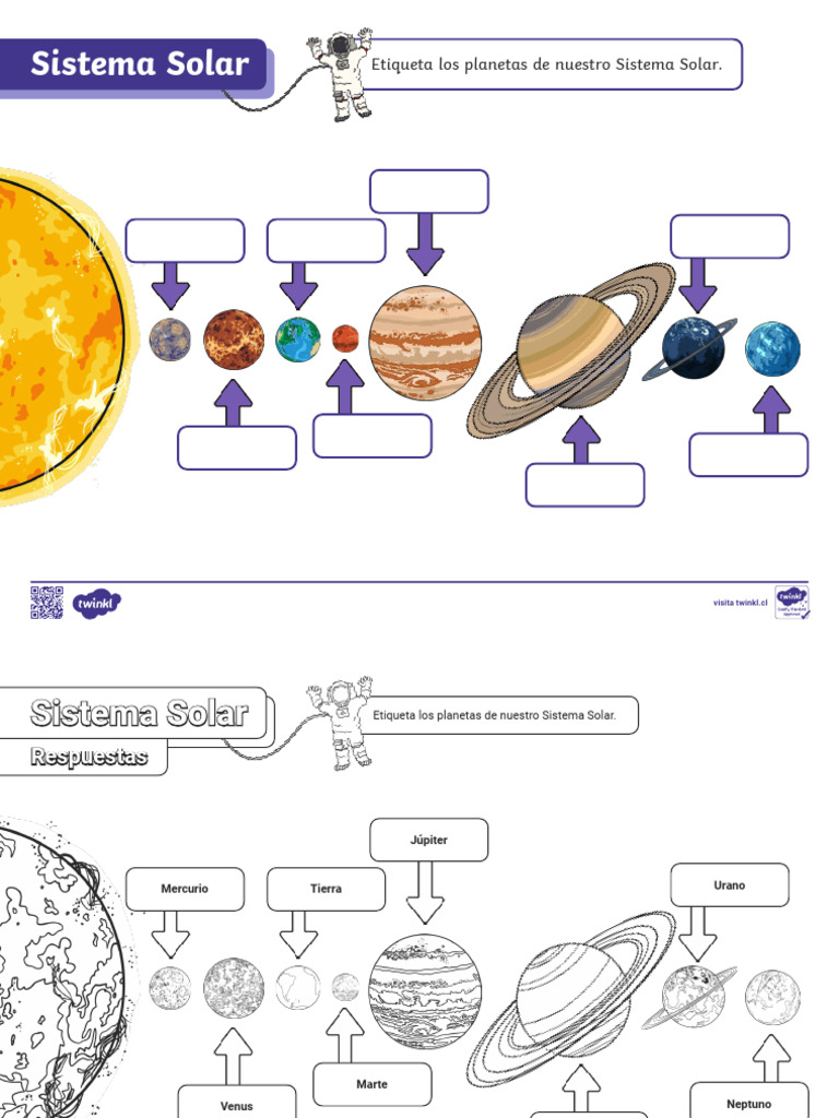 CL CN 1696505450 Guia de Trabajo Sistema Solar Ver 1 | PDF