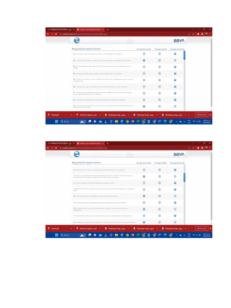 Prueva Psicologica | PDF