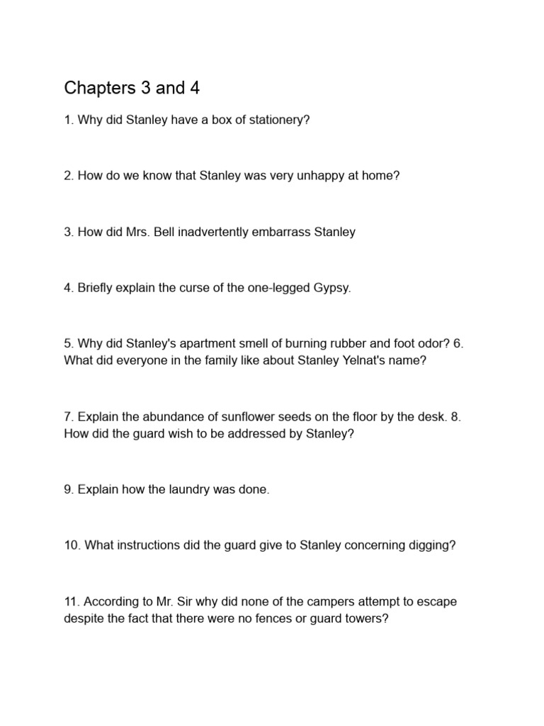 Valeria ValenzuelaAldeco - Chapter 3_4- Comprehension Questions (1) | PDF