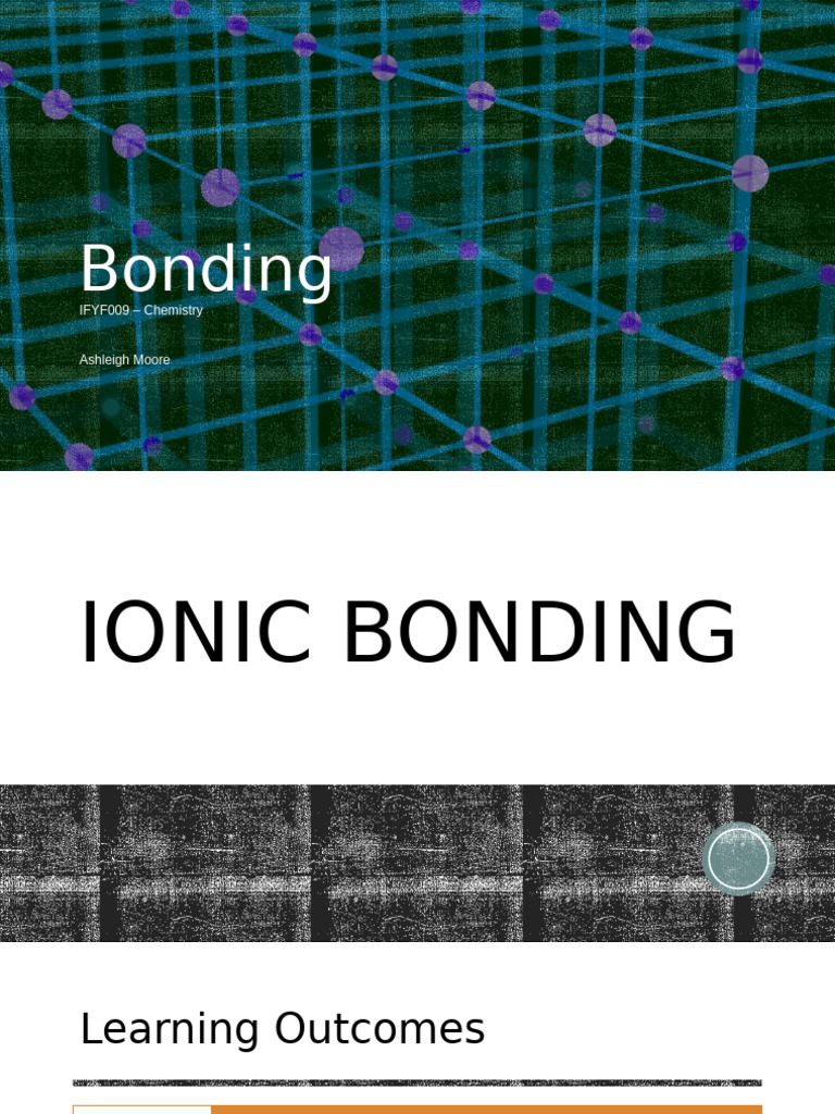 Understanding Ionic Bonding Basics | PDF | Ionic Bonding | Chemical ...