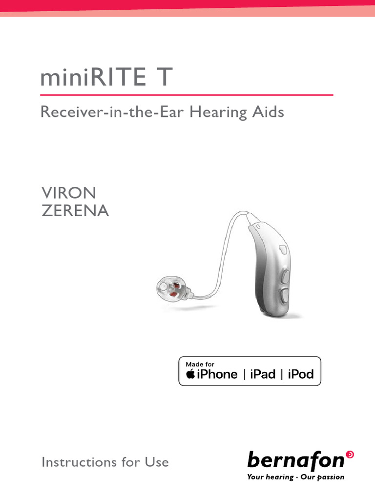 Viron Series | PDF | Hearing Aid | Tinnitus