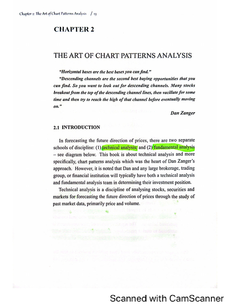 Chapter 2 Chart Analysis | PDF