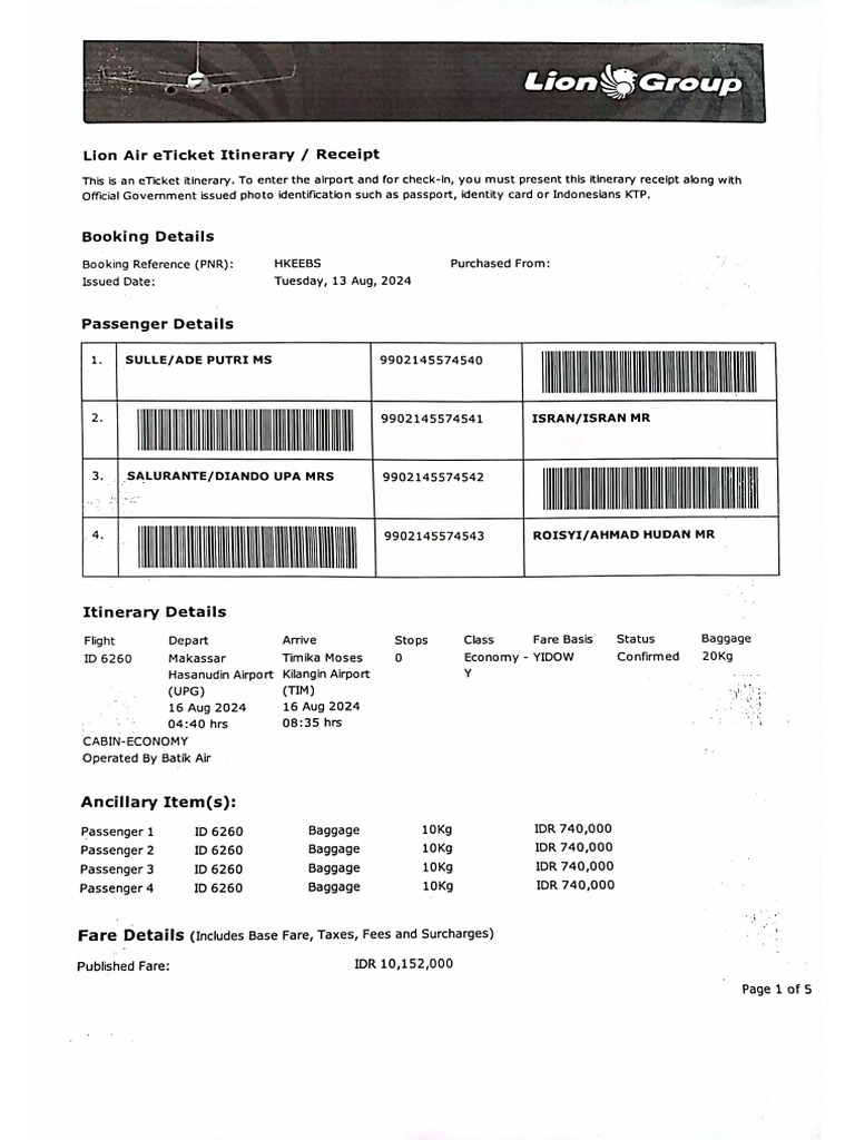 Code Booking Hkeebs | PDF