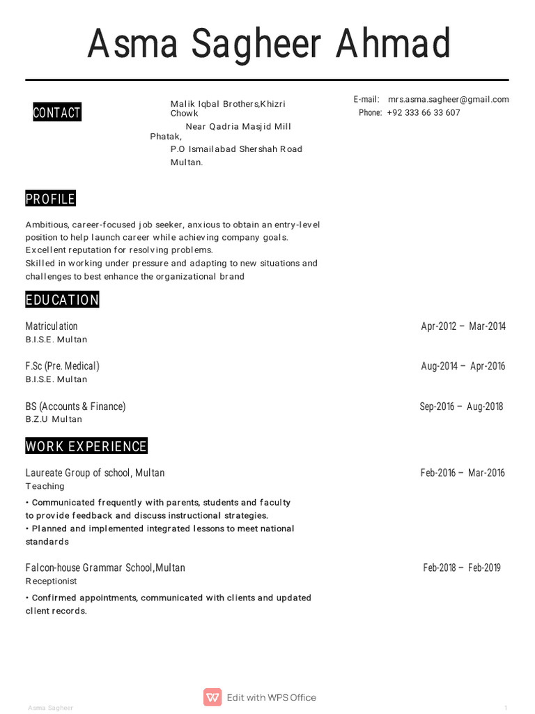 Document From Waqas Waheed | PDF