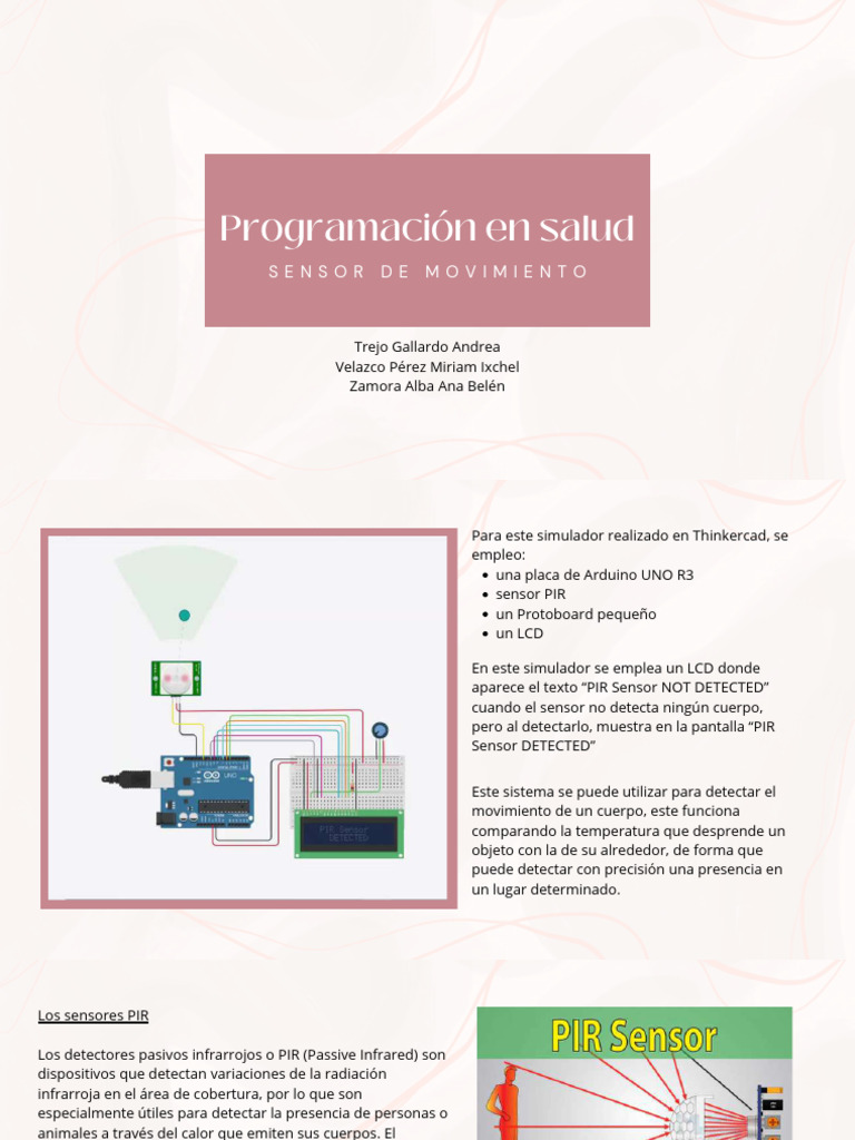 Programación en Salud | PDF | Sensor | Arduino