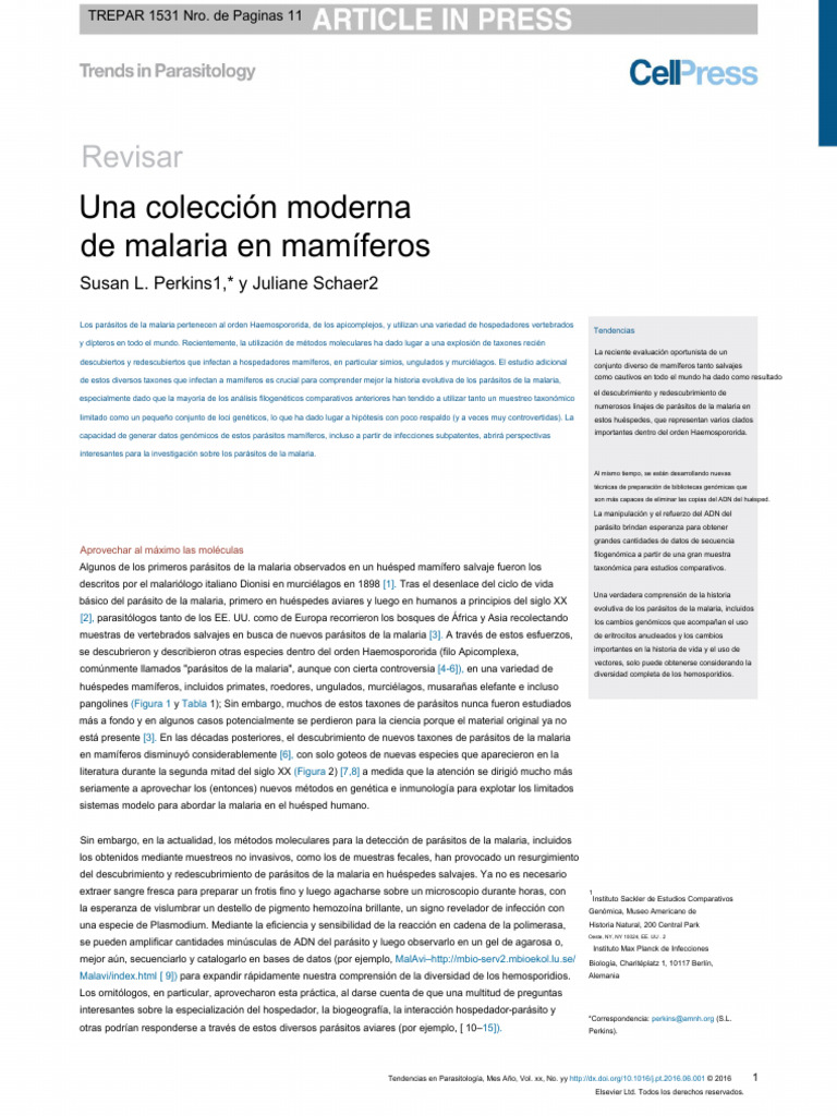 Plasmodium SPP | PDF | Plasmodium | Malaria
