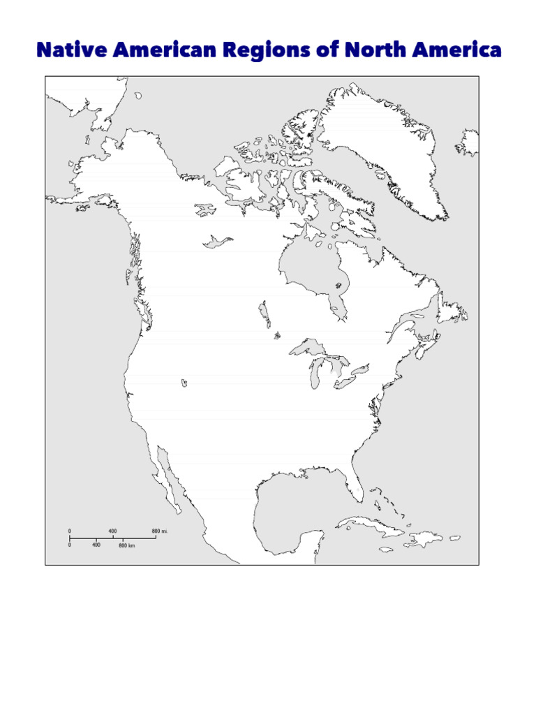 American Indian Groups Map | PDF