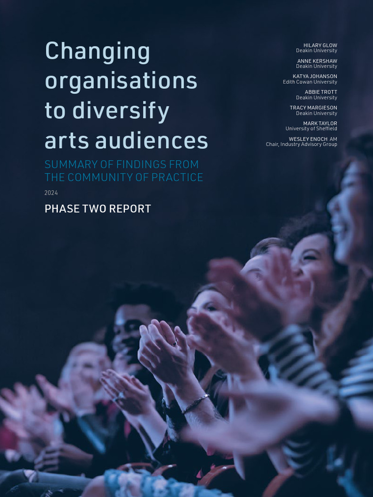 Audience Diversification Community of Practice FINAL Report 2024 1 ...