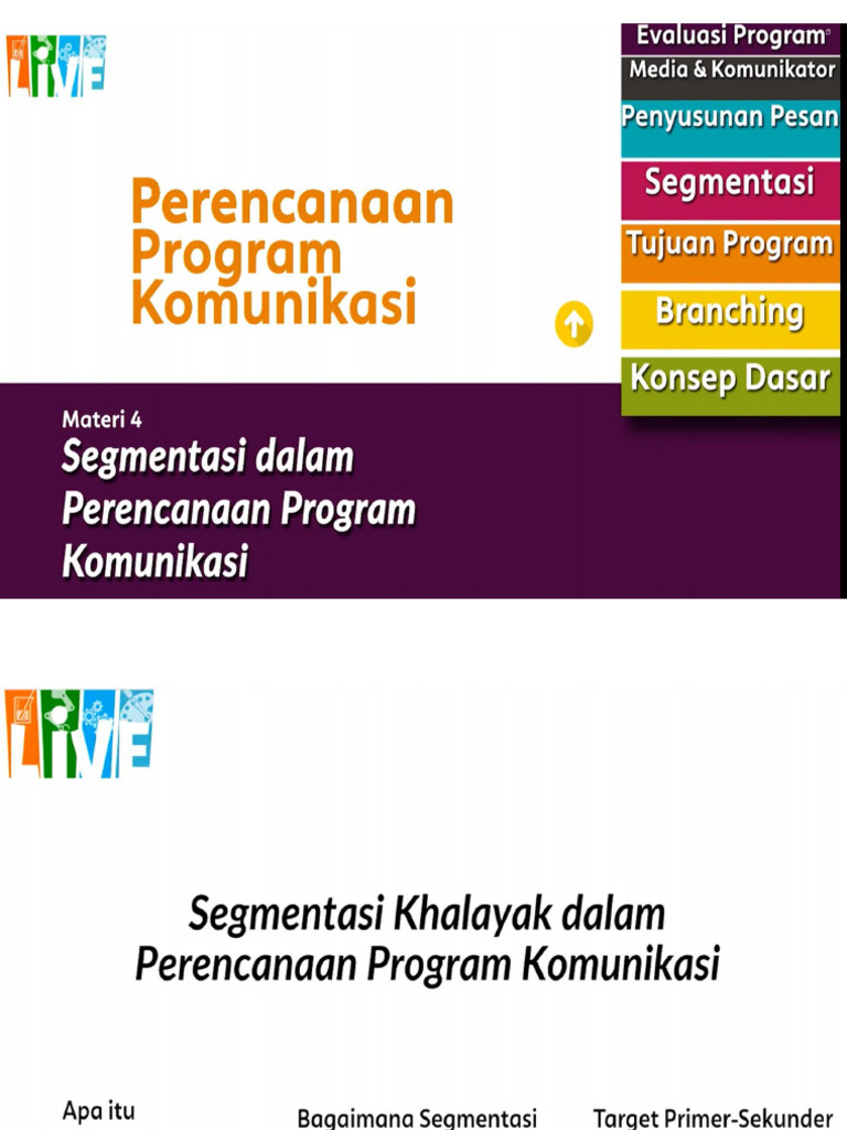Power Poin PERENCANAAN PROGRAM | PDF
