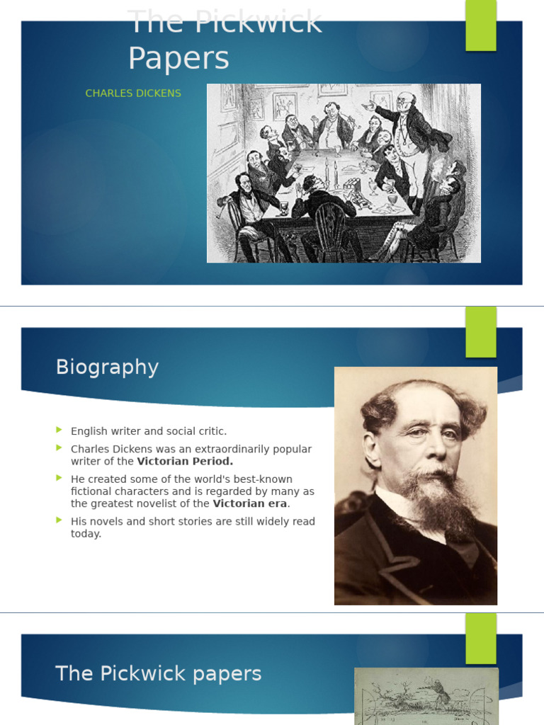 The Pickwick Papers | PDF | The Pickwick Papers | Charles Dickens