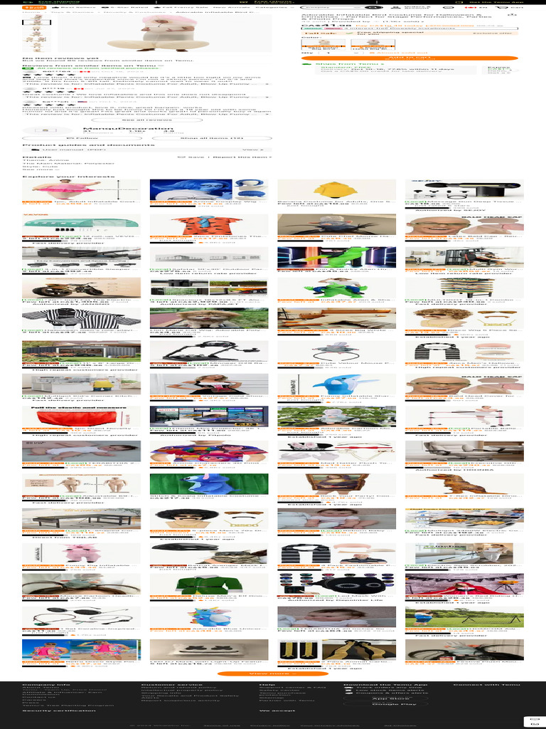 Inflatable Bird Costume Halloween Christmas Perfect - Temu Canada | PDF