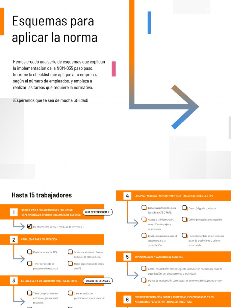 Esquema de Fases - NOM 035 STPS | PDF