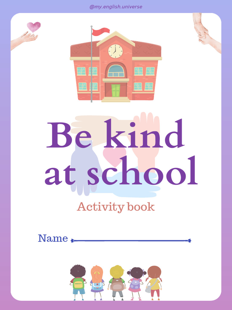 Be Kind at School | PDF | Self-Improvement | Wellness