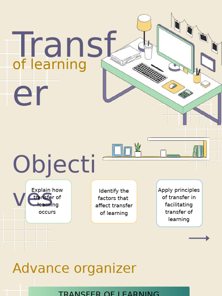 Principles of Transfer of Learning | PDF | Learning | Behavior Modification