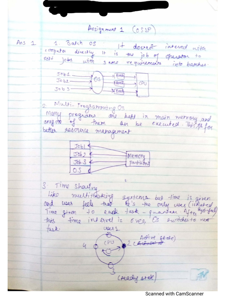 Ossp Assignment1 | PDF