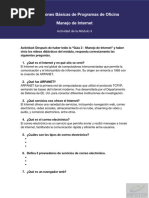 Actividad - Módulo 3 Infotep | PDF | Procesador de textos | Microsoft Word