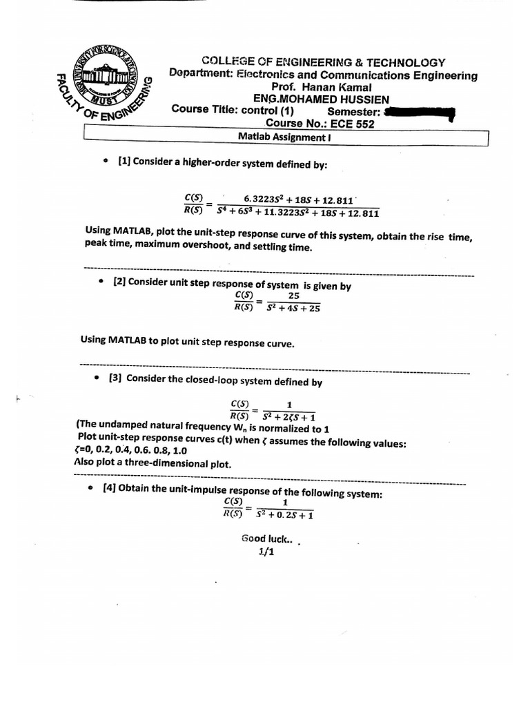 Matlab Assignment Pdf 4668