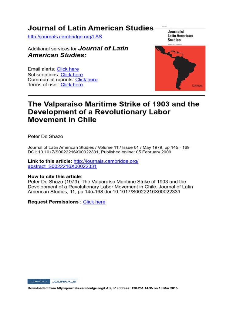 deshazo1979 | PDF | Strike Action | Trade Union