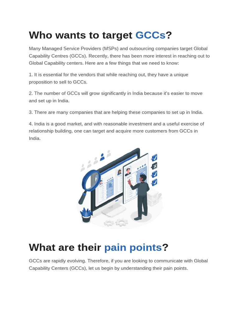 Global Capability Center | PDF