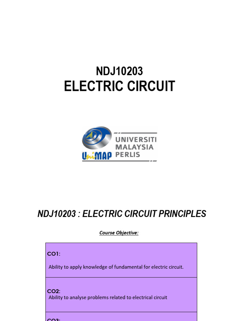 Chapter 1 and 2 | PDF | Electrical Network | Voltage
