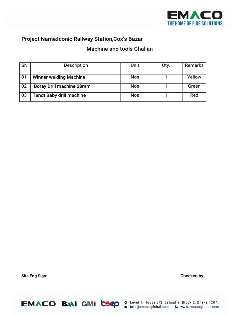 Machines Challan | PDF | Technology & Engineering