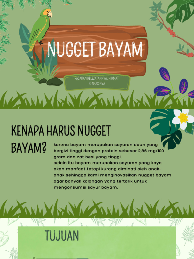 Nugget Bayam | PDF | Kesehatan Holistik