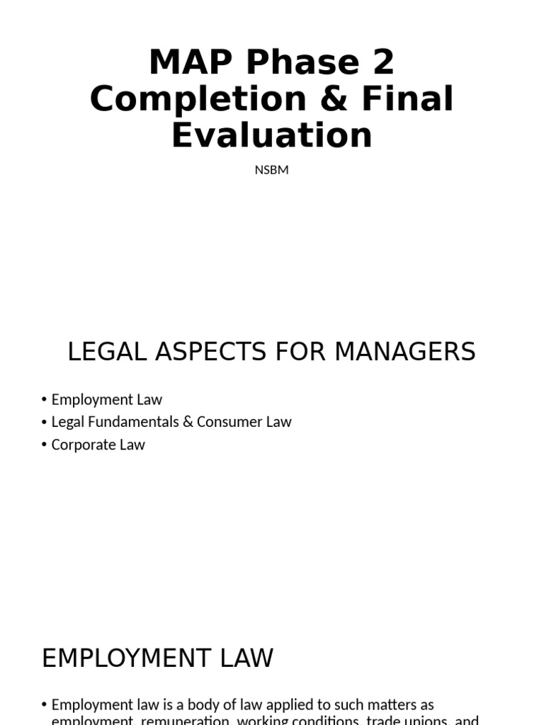 MAP Phase 2 Completion & Final Evaluation | PDF | Career & Growth ...