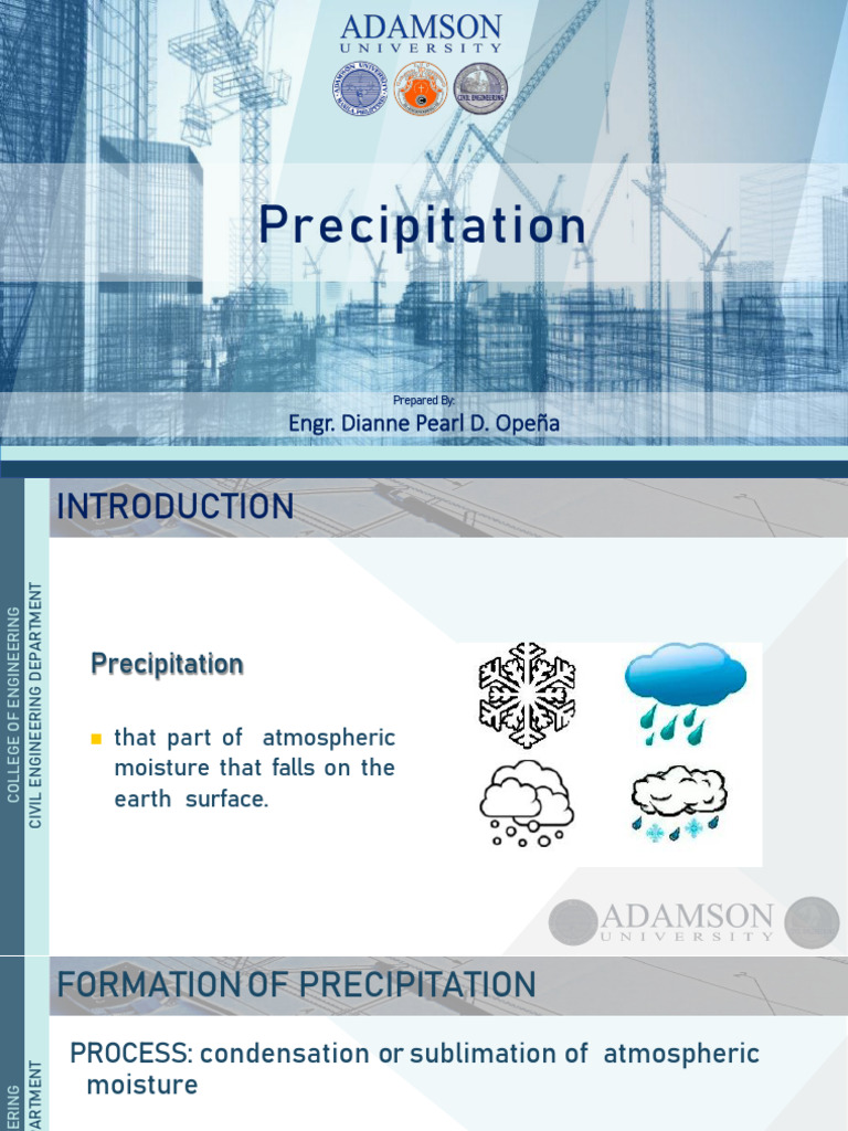 2 - Precipitation | PDF | Precipitation | Rain